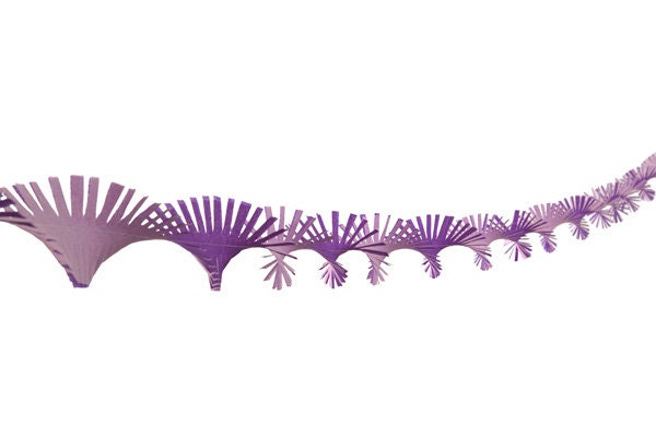 Hand Fringed Crepe Paper Ceiling Decoration Streamer Party Wedding ...