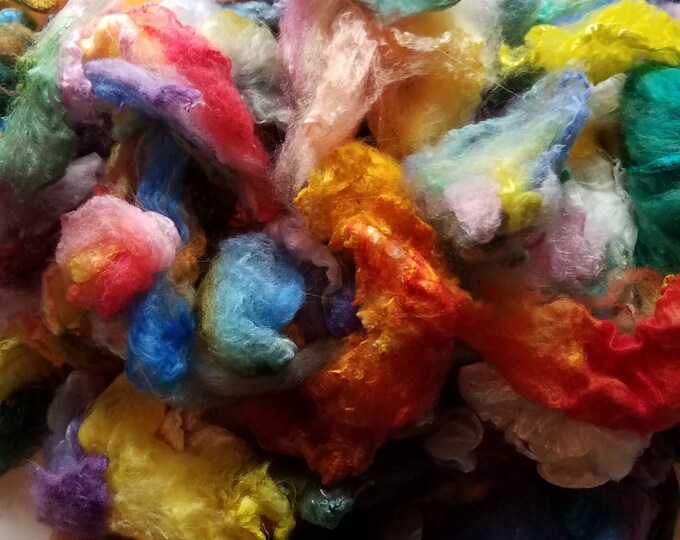 Mulberry Silk Grab Bag Silk Hankies Silk Lap Silk Caps Mixed Bag of ...