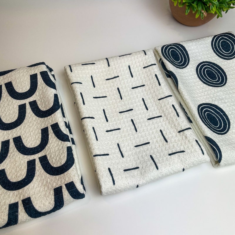 Geometric Hand Towel - Etsy
