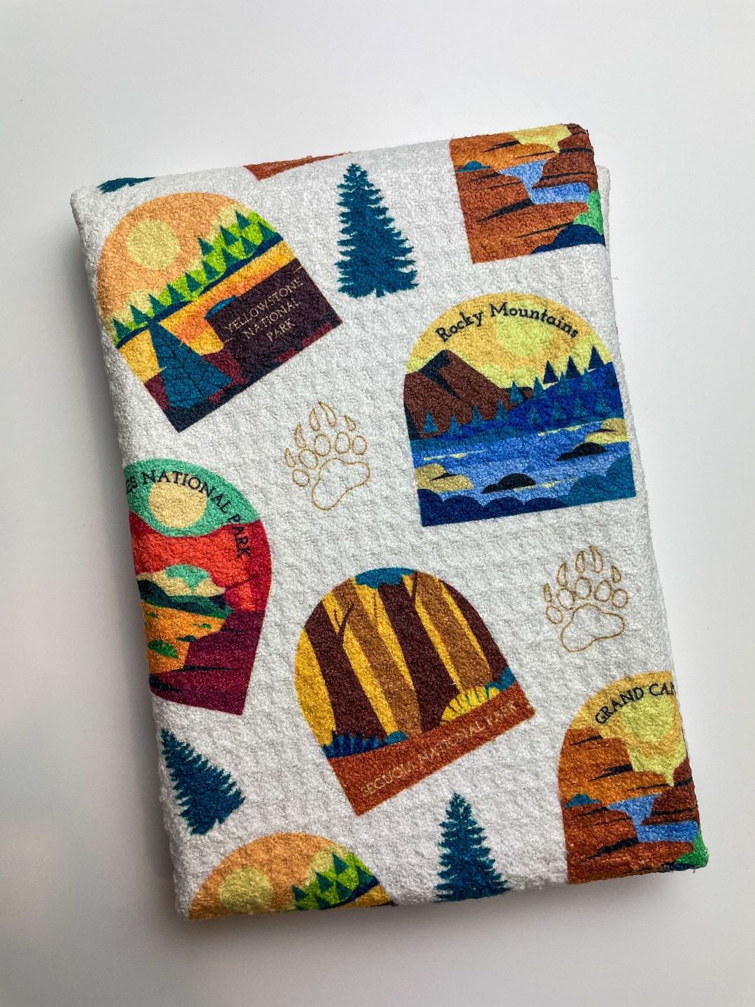 National Parks Tea Towel | Dish Towel | 16''x24'' | Gift | Host Gift ...