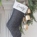 Personalized Family Christmas Stockings | Traditional Stockings ...