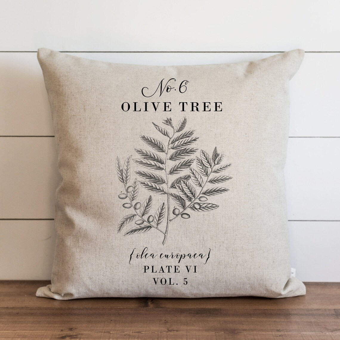 Olive Tree Pillow Cover 18 X 18 20 X 20 Botanical Pillow | Etsy