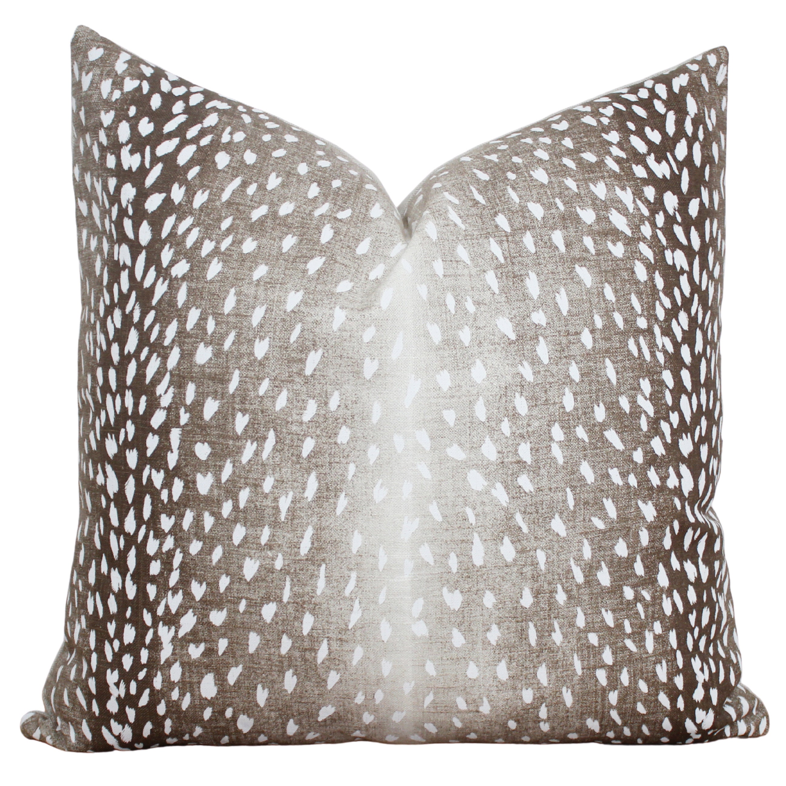 Antelope Pillow Cover Chestnut • Animal Print Pillow Cover • 20 X 20 ...