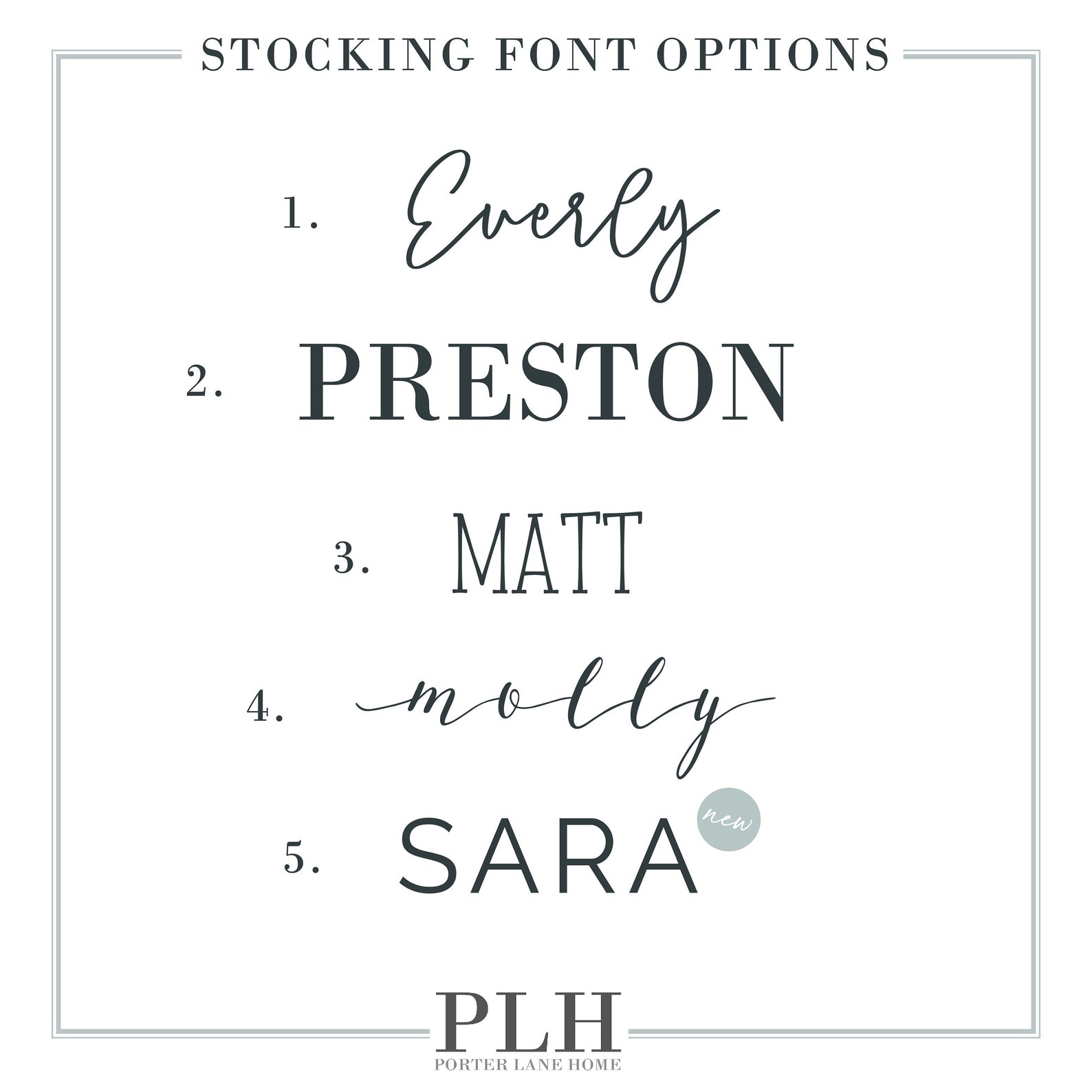 Personalized Name Christmas Stocking | Custom Family Holiday Sock ...