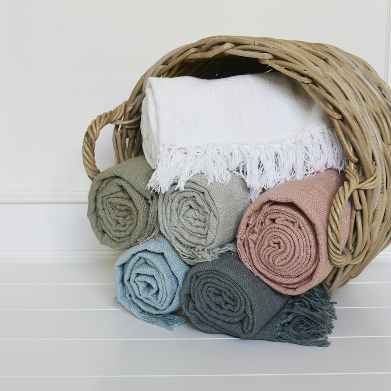 Soft Throw Blanket | Neutral Throw Blanket | Lightweight Blankets and ...