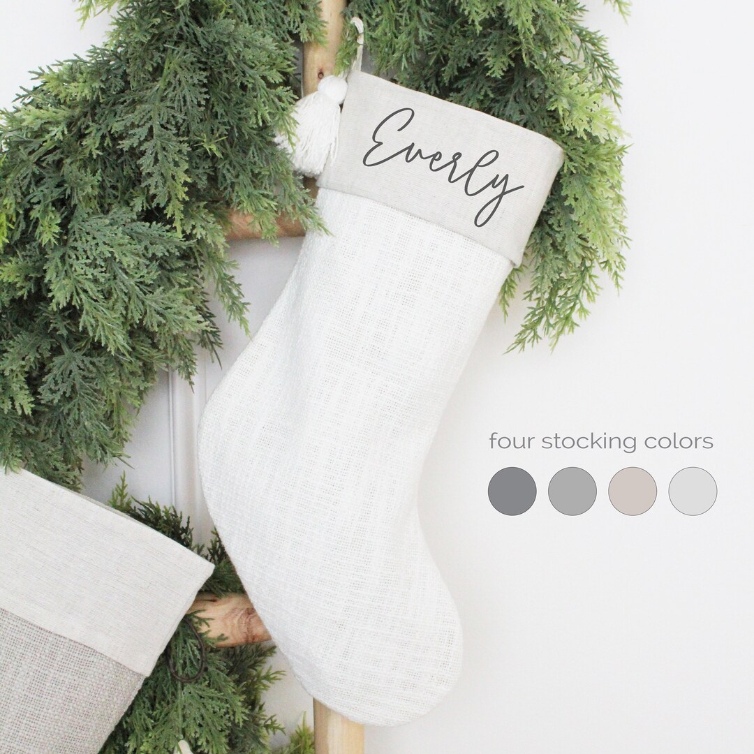 Personalized Christmas Stocking | Customized Name Christmas Stocking ...