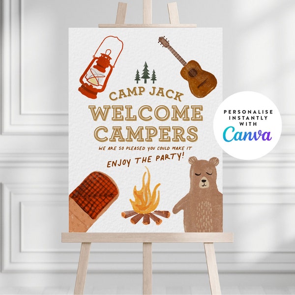 Camping Party - Etsy