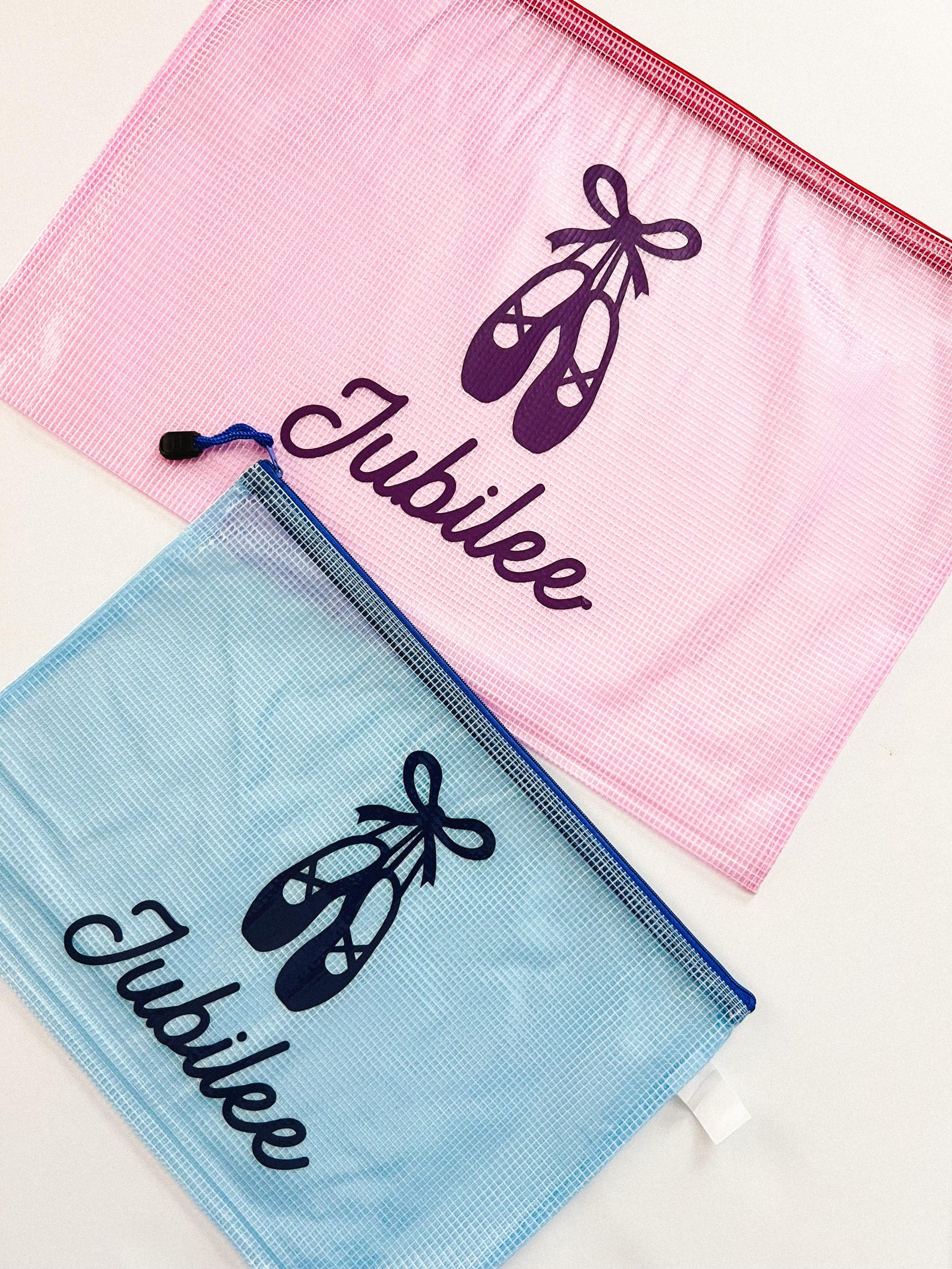 Dance Zipper Pouch for Pointe Shoe Ballet Bag Personalized Name Pouch ...