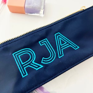 Personalized Pencil Pouch Clear Front Custom Kid Zipper Case for School ...