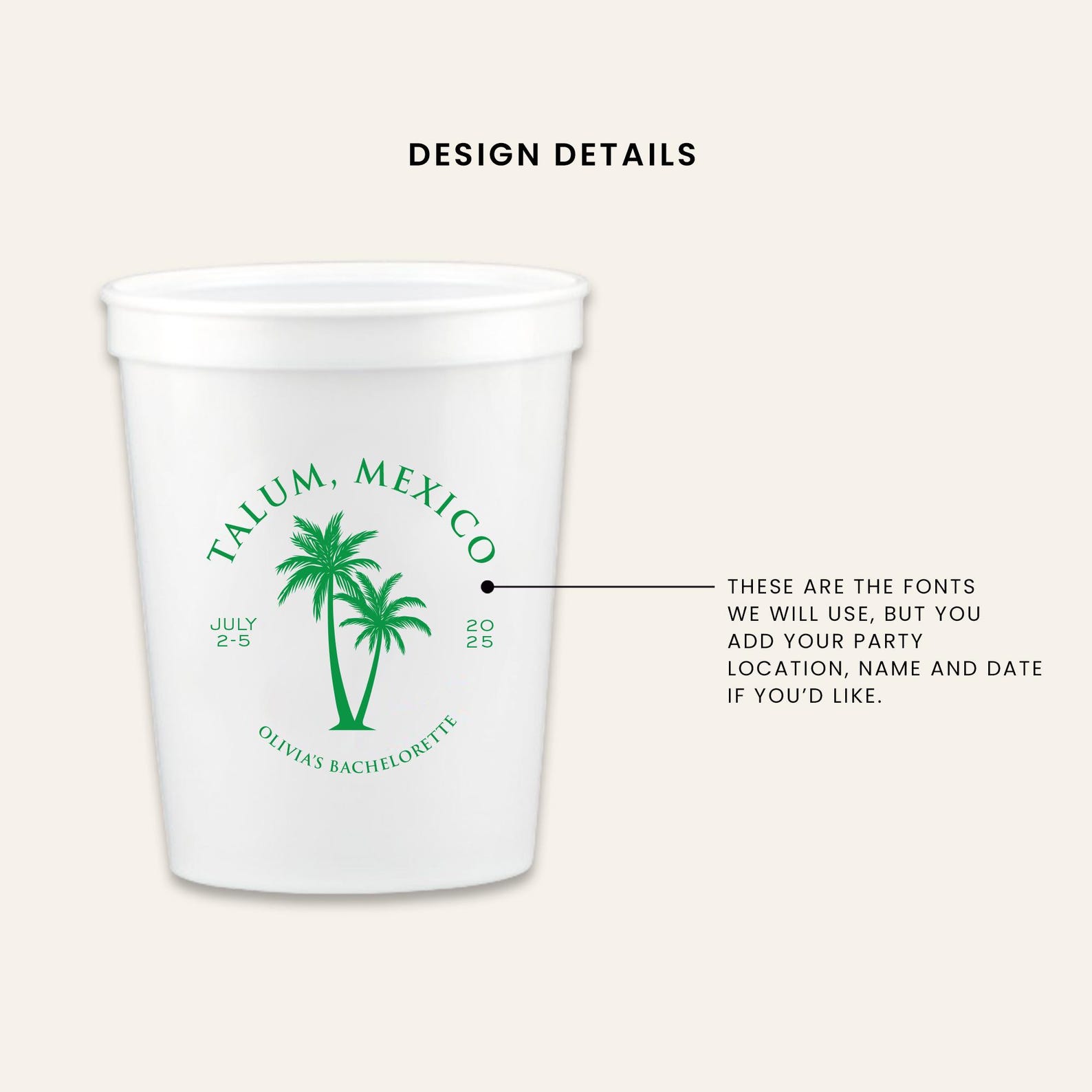 Personalized Bachelorette Party Cup Custom Bride Tribe Cup Monogrammed ...