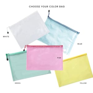 Custom School Supply Bag With Name on Zipper Pouch for School ...