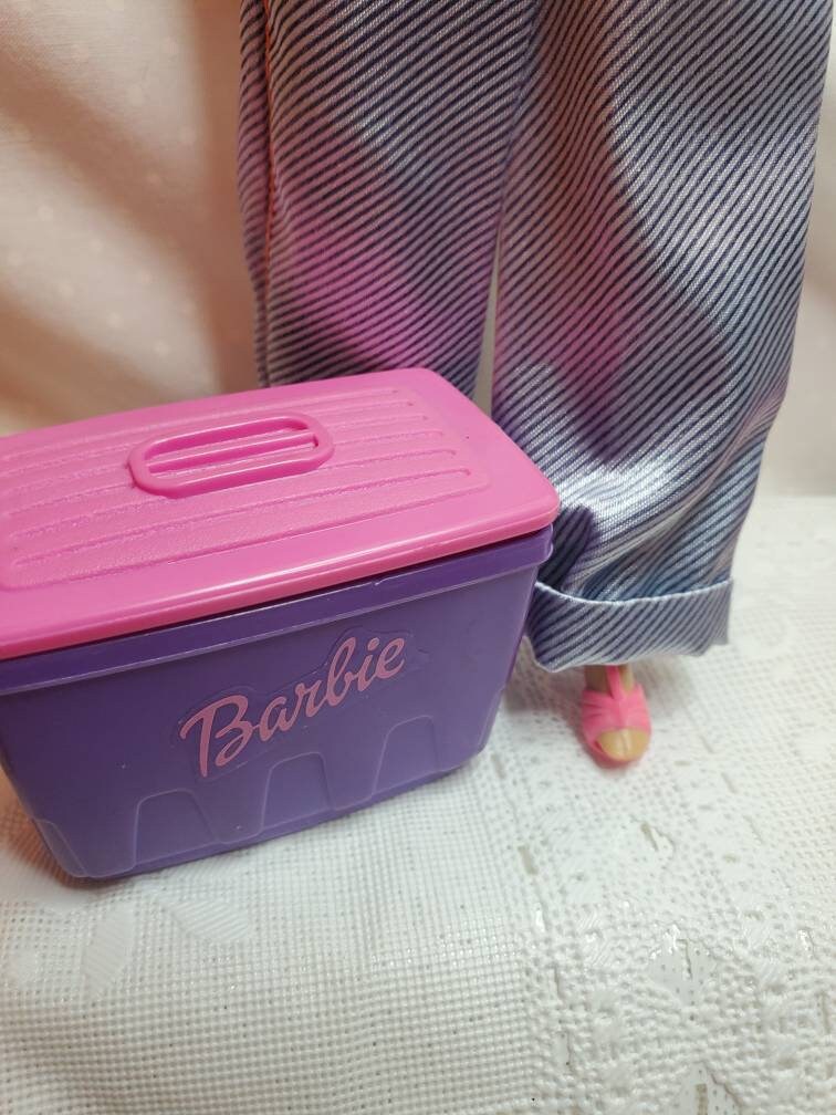 Barbie Doll Swim Suit Clothes Accessories Cooler Bib Overalls Shirt ...