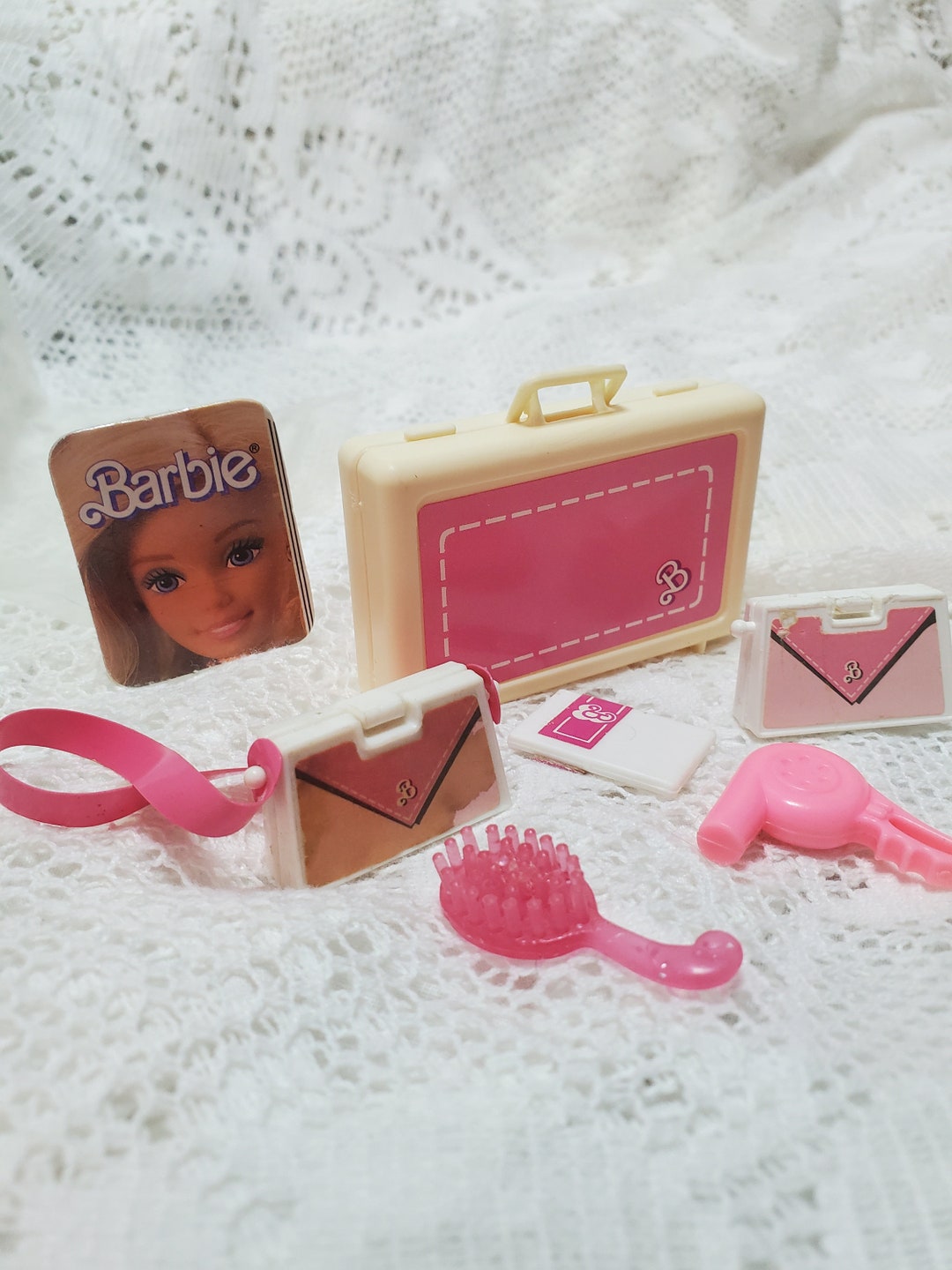Barbie Suitcase Set Trio Vintage Accessorie Lot - Etsy