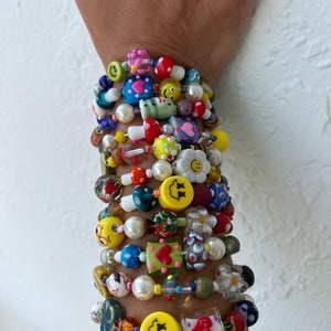 Colorful Candy Bracelets - Etsy