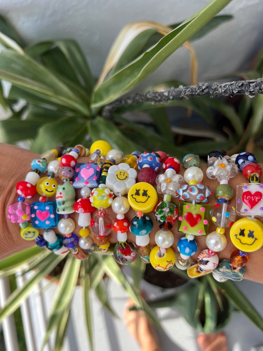 Colorful Candy Bracelets - Etsy