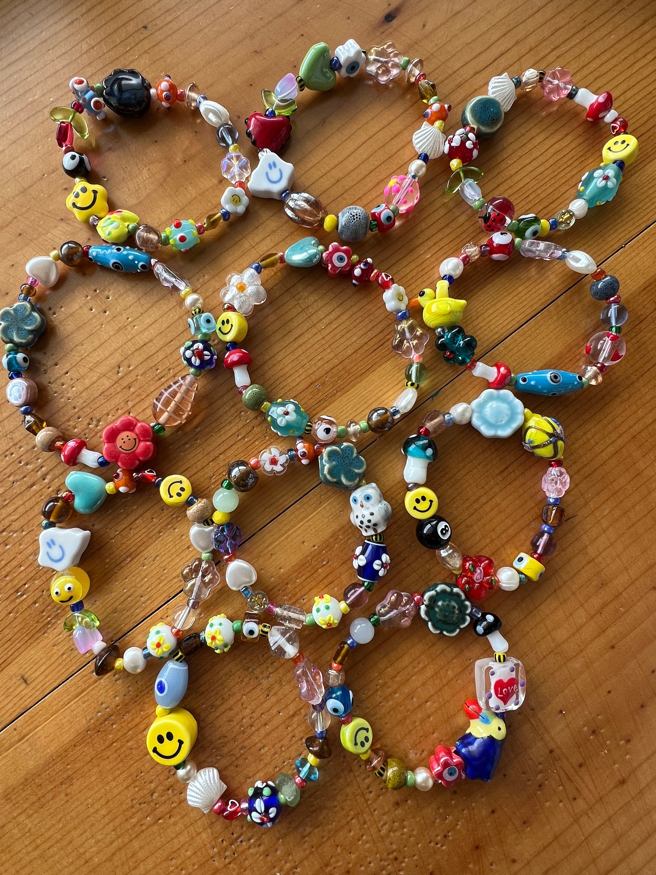Colorful Candy Bracelets - Etsy