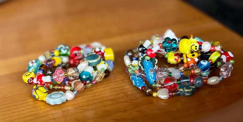 Colorful Candy Bracelets - Etsy