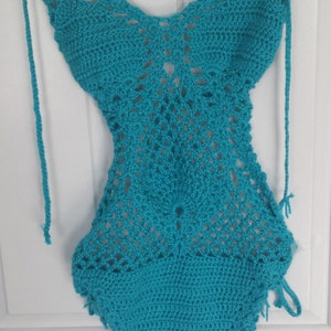 Crochet Bathing Suit Pattern, PDF, Crochet Monokini Crochet Pattern ...