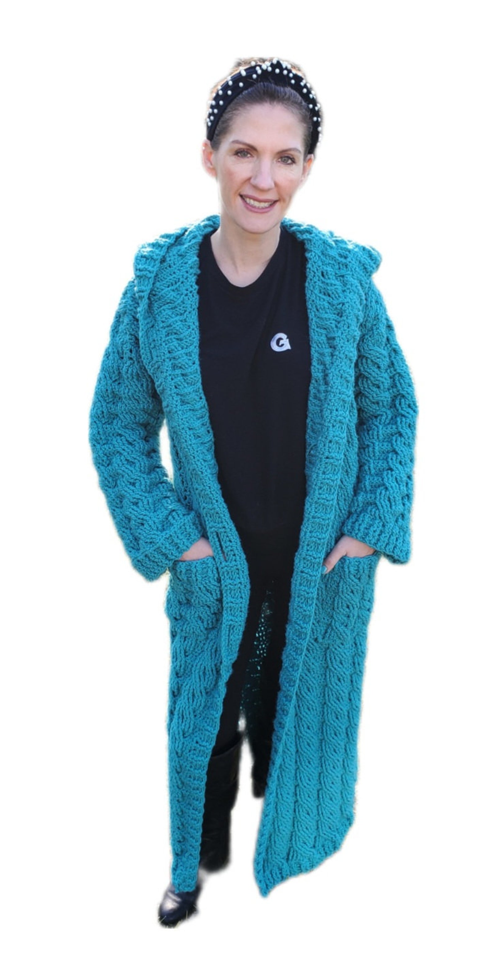 Crochet Jacket Pattern PDF - Duster Jacket- Crochet Sweater Pattern in ...