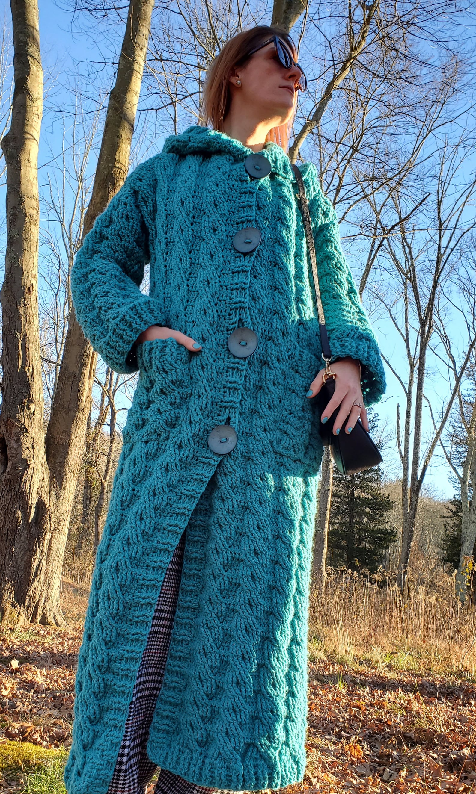 Crochet Jacket Pattern PDF Duster Jacket Crochet Sweater Pattern in ...