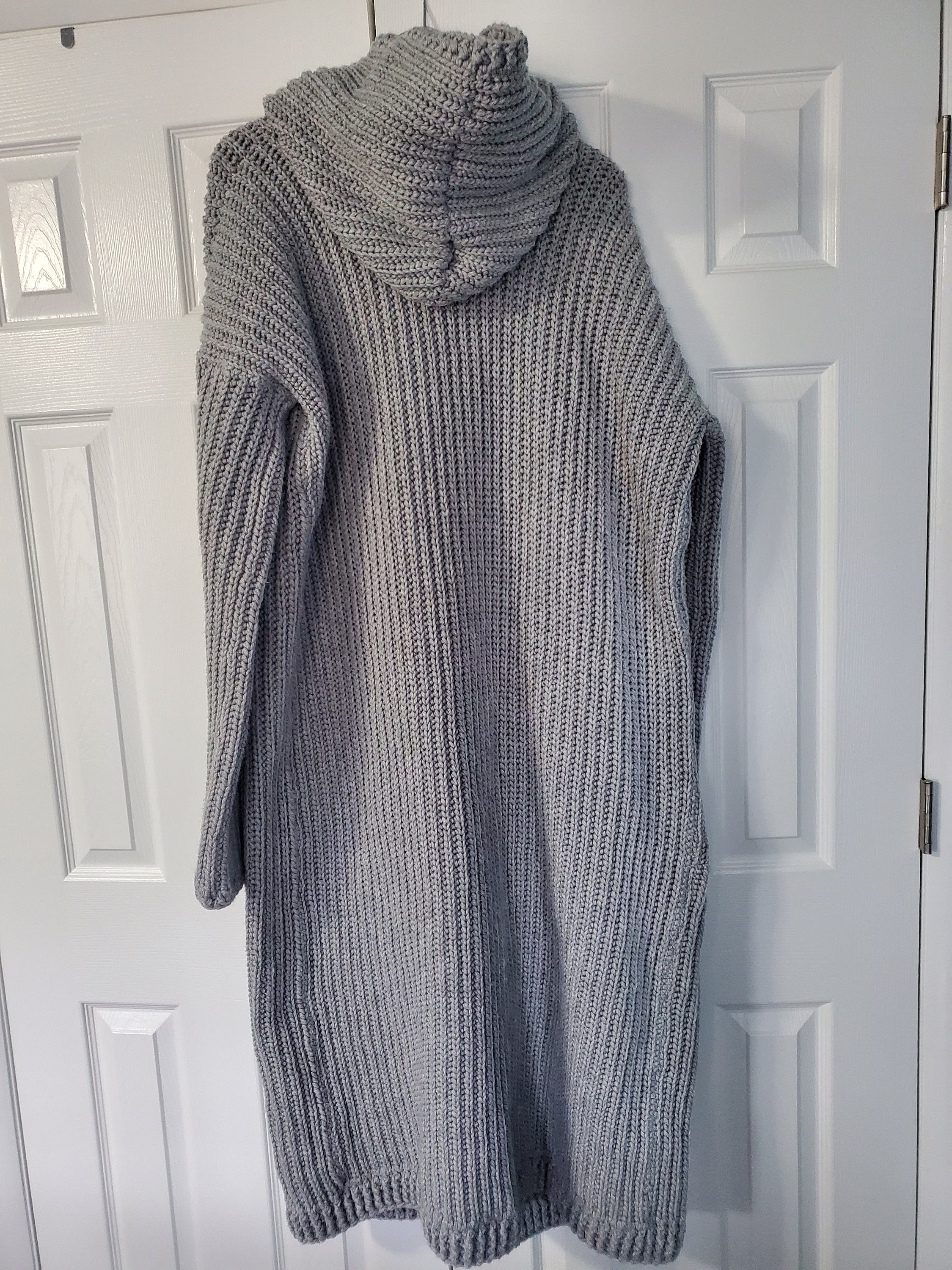 Crochet Duster Jacket Pattern: Cable Design (PDF) - Etsy