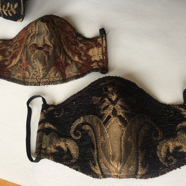 Brocade Mask - Etsy
