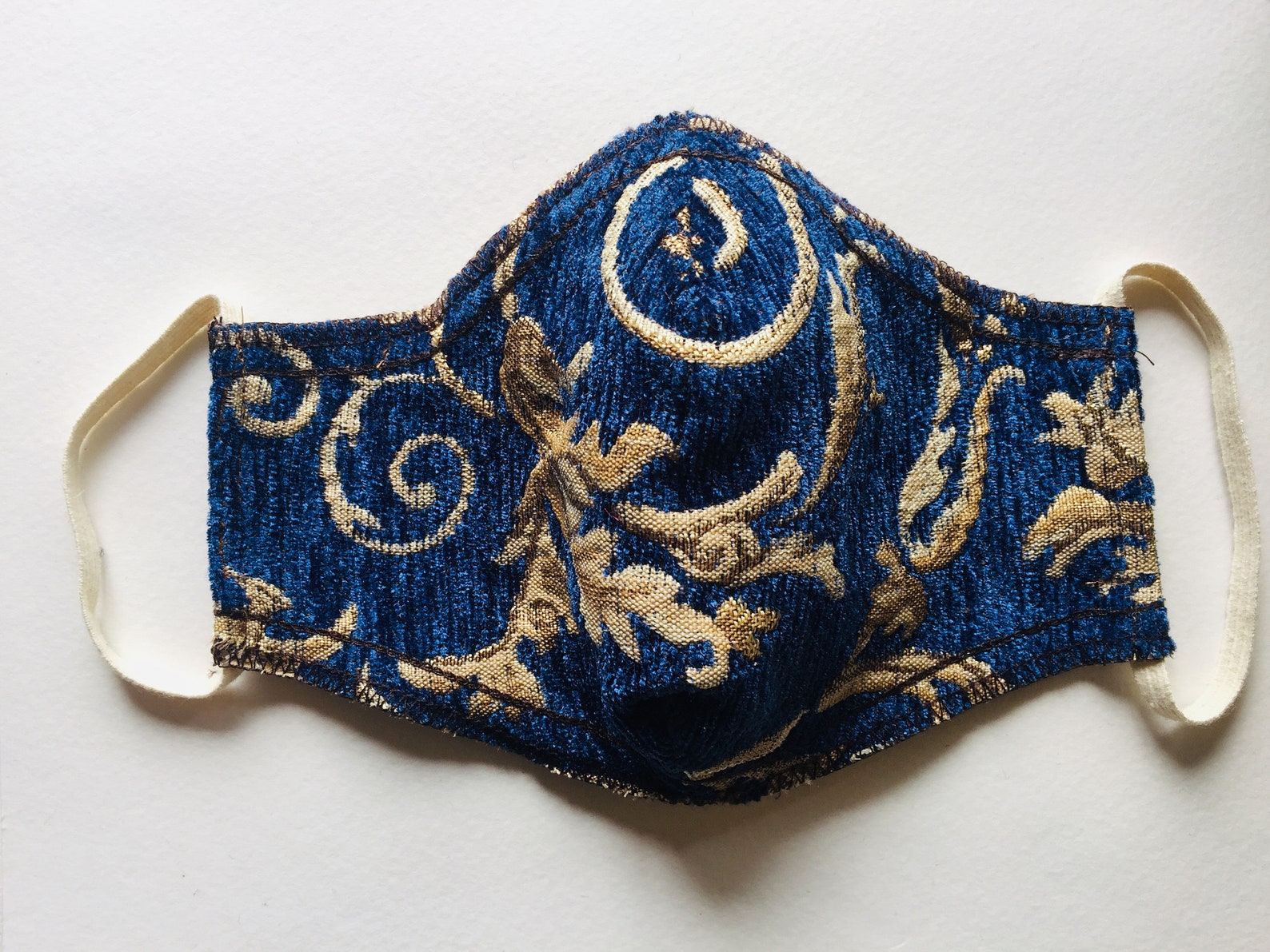 Face Mask in Brocade Regular Size | Etsy