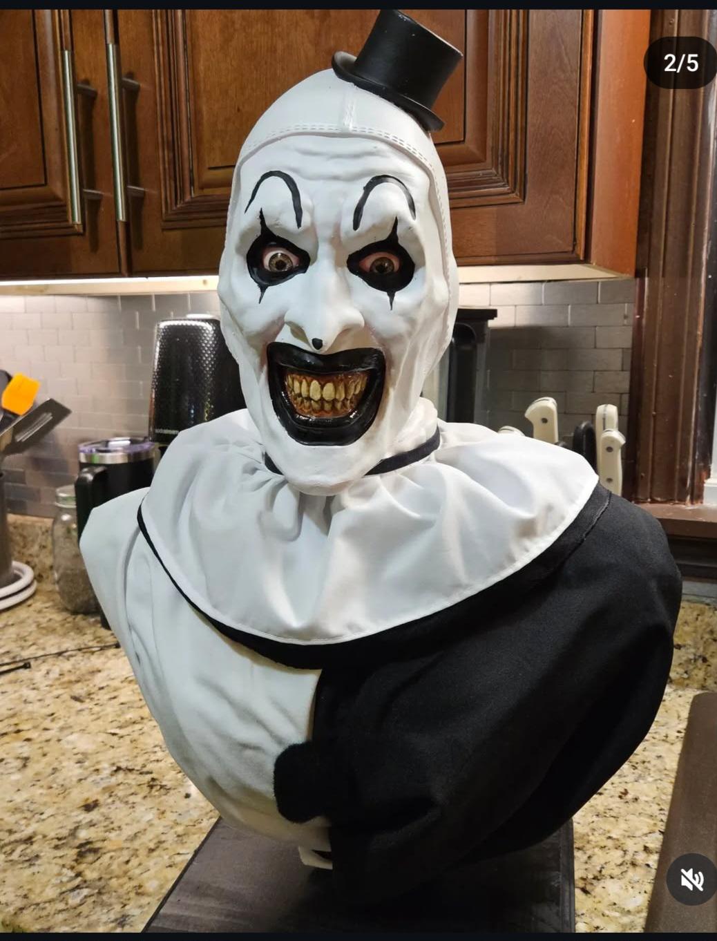 Clown Life Size Torso Bust Horror - Etsy