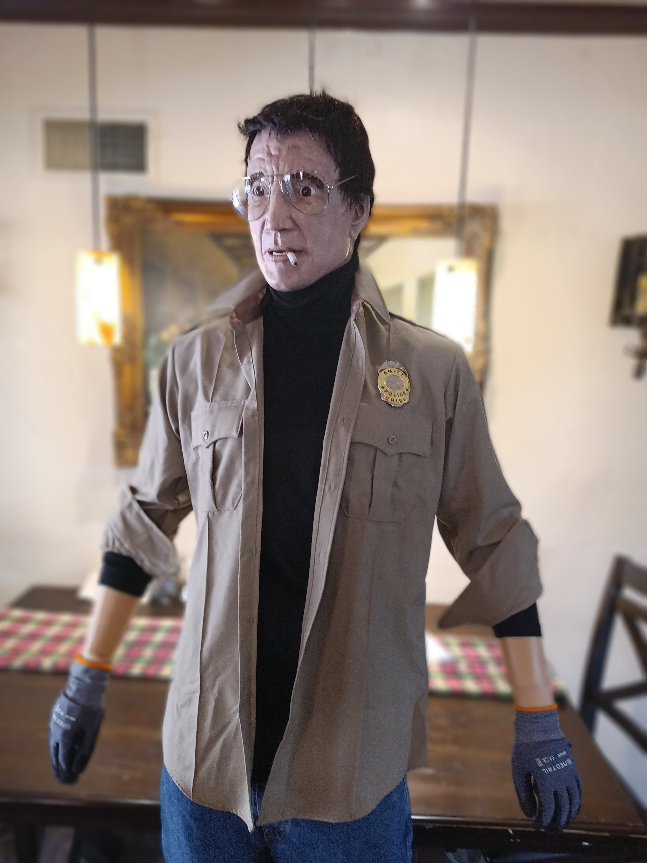 JAWS Chief Brody Life Sized Statue Horror Prop - Etsy UK