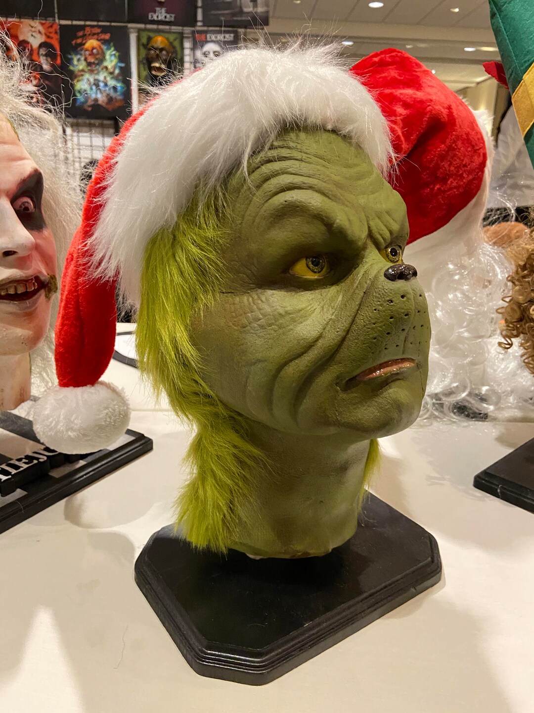 GRINCH Jim Carrey Head Bust NOT A MASK - Etsy Canada