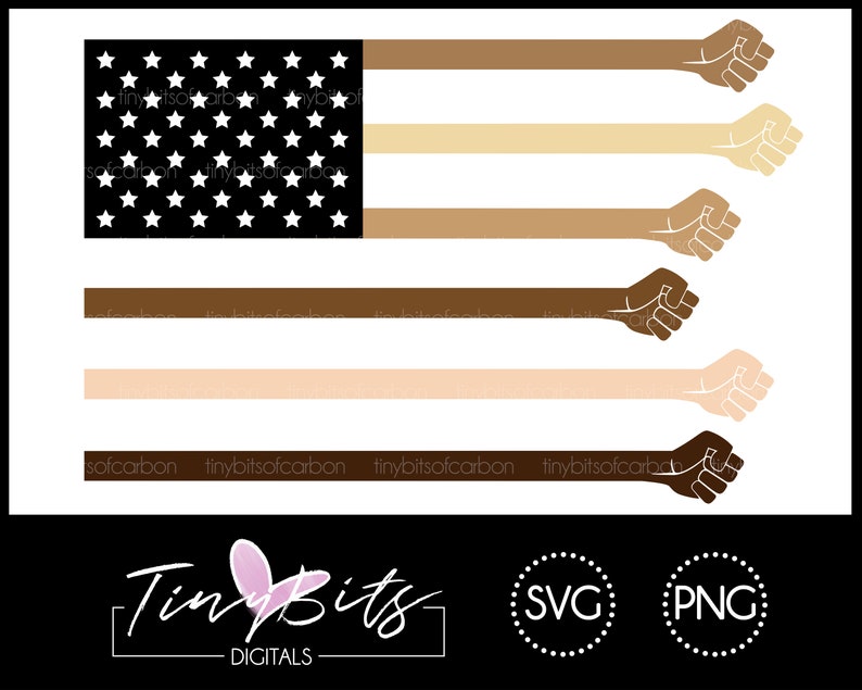 Resist American Flag Multi-racial Flag Black Lives Matter - Etsy