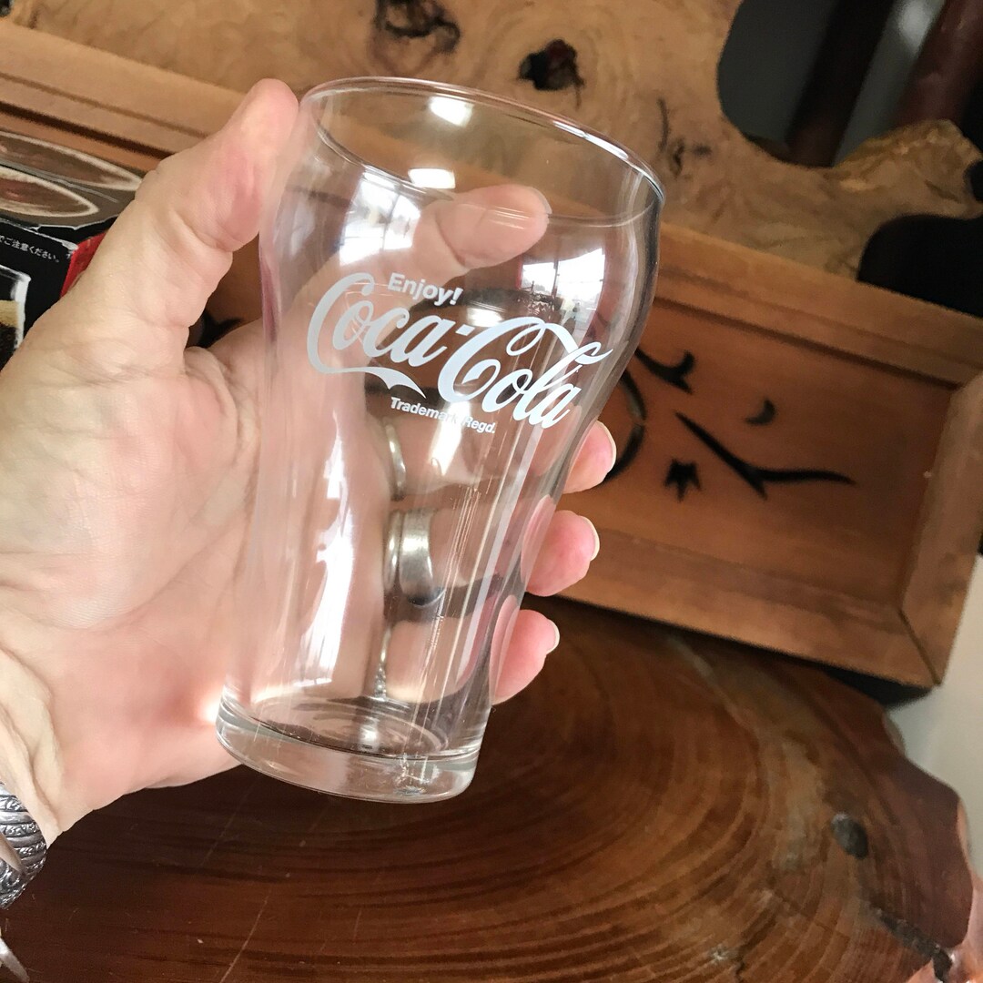 Vintage Japanese Coca-cola Promotional Promo COKE Glasses Japan Only - Etsy
