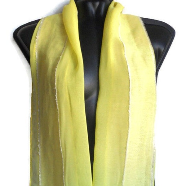Yellow Scarf - Etsy