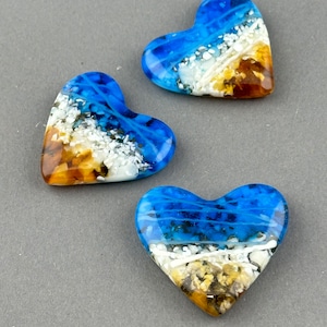 Cast Glass Pocket Heart - Etsy