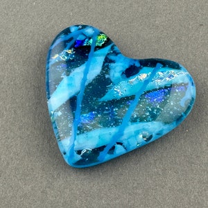 Cast Glass Pocket Heart - Etsy