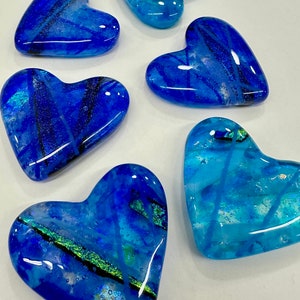 Cast Glass Pocket Heart - Etsy