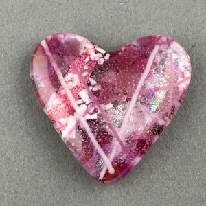 Cast Glass Pocket Heart - Etsy