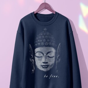 Buddha Sweatshirt Buddha Sweater Buddhism Spiritual Gifts - Etsy