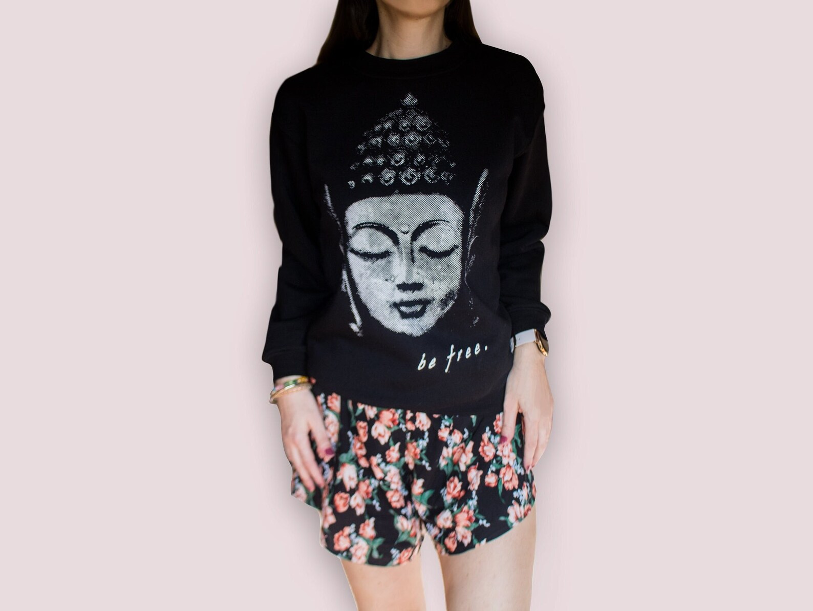 Buddha Sweatshirt Buddha Sweater Buddhism Spiritual Gifts - Etsy