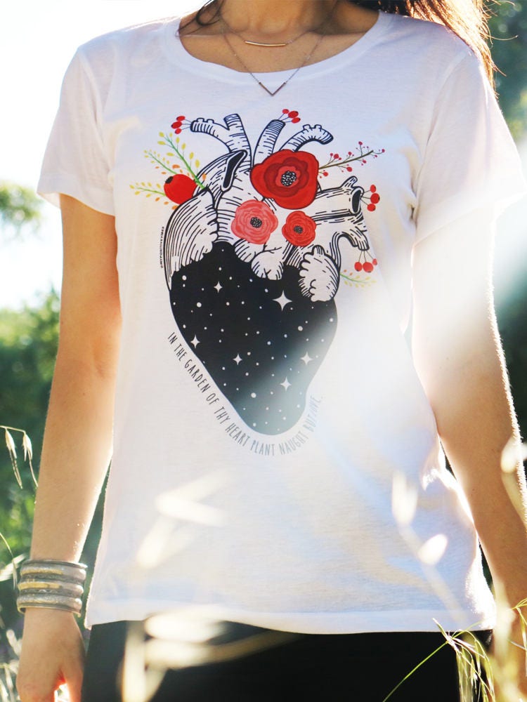 Anatomy Tshirt human heart shirt women shirt anatomy | Etsy