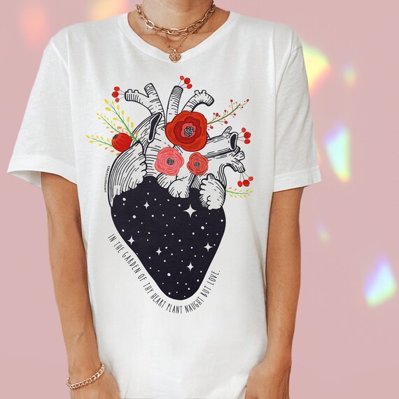 Anatomy Tshirt Human Heart Shirt Women Shirt Anatomy - Etsy