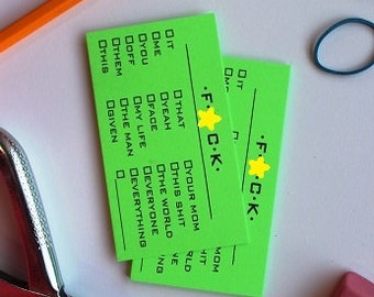 Funny business card | Etsy