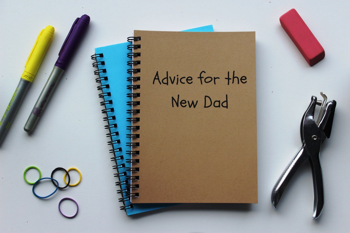 Advice for the New Dad 5 X 7 Journal - Etsy