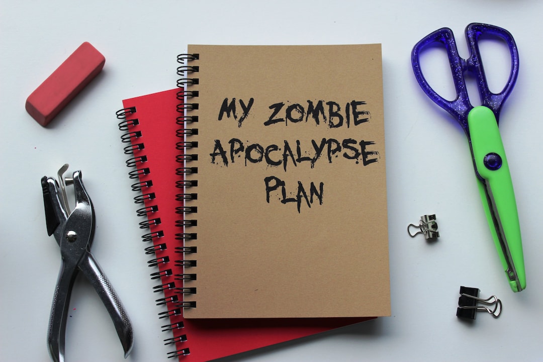 My Zombie Apocolypse Plan 5 X 7 Journal - Etsy