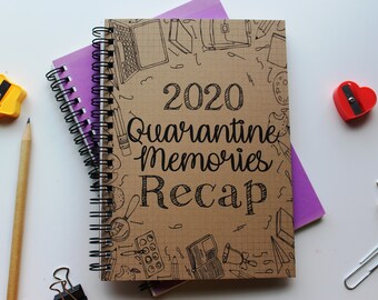 Senior Year Memories Recap 5 X 7 Journal | Etsy