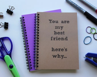 Best Friend Journal | Etsy