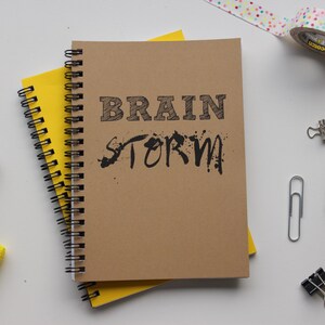 Brain Storm 5 X 7 Journal - Etsy