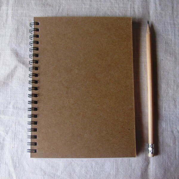 Kraft Paper Journal - Etsy