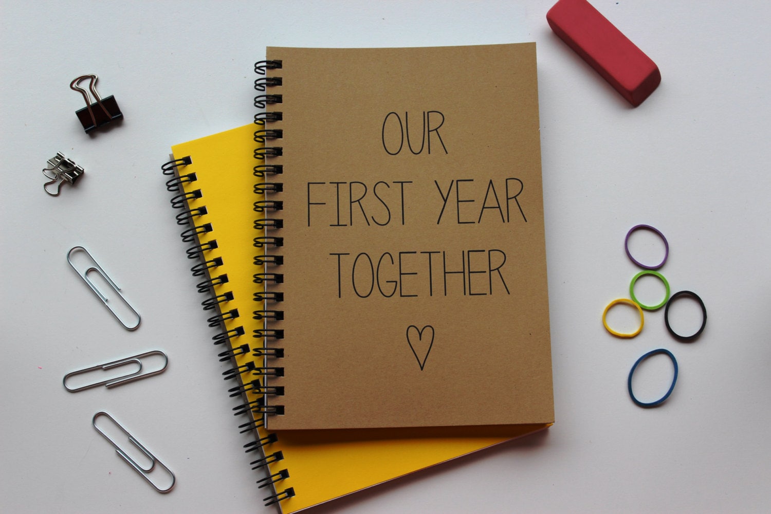 Our First Year Together 5 X 7 Journal - Etsy