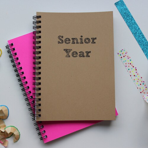 Senior Year Memories Recap 5 X 7 Journal - Etsy